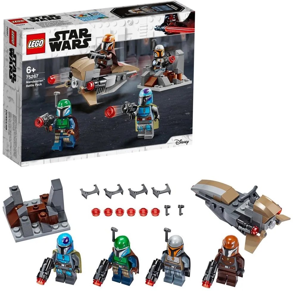 Lego stavebnice lego star wars 75267 bitevní balíček mandalorianů