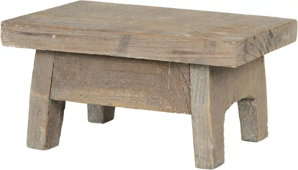 Mini dřevěná dekorační stolička - 20*13*10 cm | BIANO