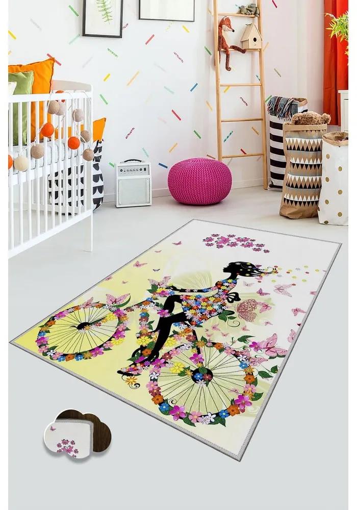 Dětský protiskluzový koberec Conceptum Hypnose Fairytale, 120 x 180 cm