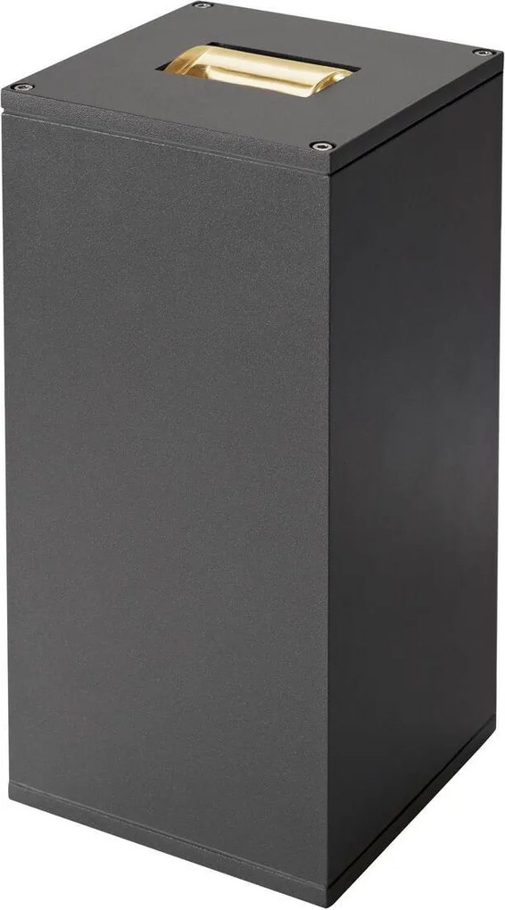 LA 234515 BIG THEOWALL venkovní nástěnné svítidlo 17,5W + 6,2W LED 3000K Flood up/Beam down antracit - BIG WHITE (SLV)