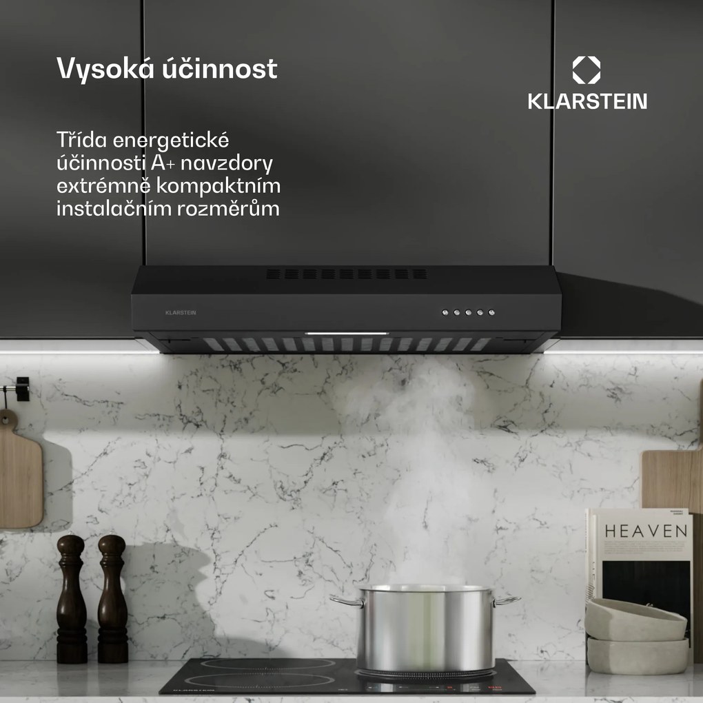 Klarstein SlimVent 60 Black Digestoř