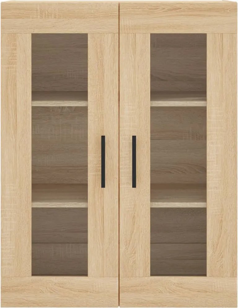Skříň highboard dub sonoma 69,5 x 34 x 180 cm kompozitní dřevo 3198236