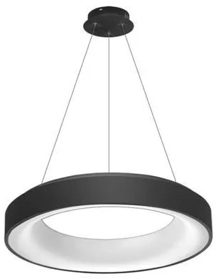 AZZ AZ2728 LED Závěsné svítidlo Azzardo Sovana Pendant 55 CCT black Dimm AZ2728 50W 2750lm 3000K-6500K IP20 55cm stmívatelné černé - AZZARDO