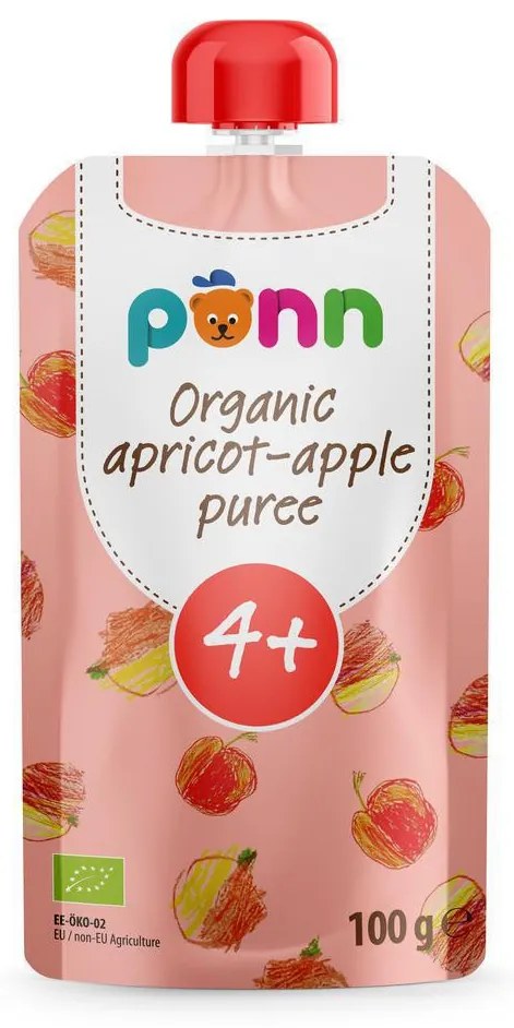 Salvest Ponn BIO Meruňka s jablkem (100 g)