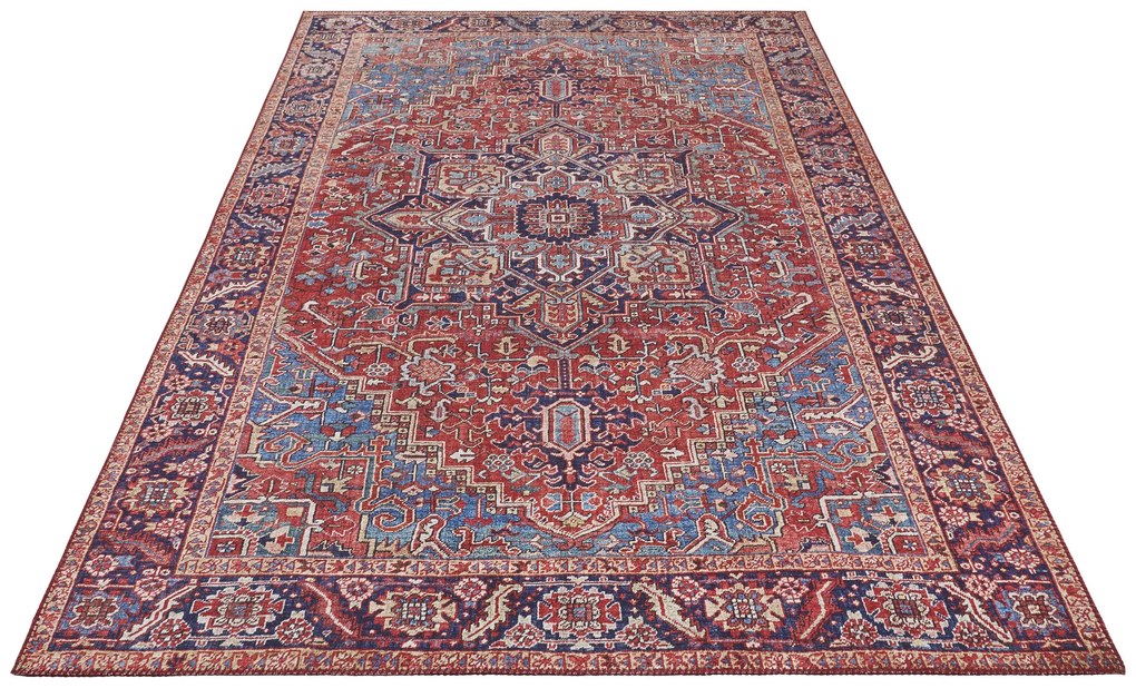 Hanse Home, Kusový koberec Asmar 104012 Orient/Red, 200x290, červená, obývací pokoj