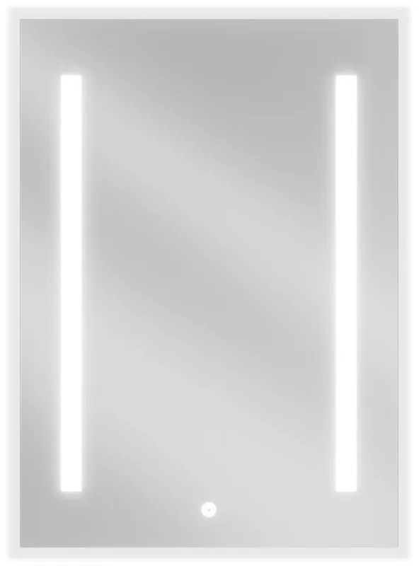 Mexen Remi podsvícené koupelnové zrcadlo 50 x 70 cm, LED 6000K, ventilátor - 9804-050-070-611-00