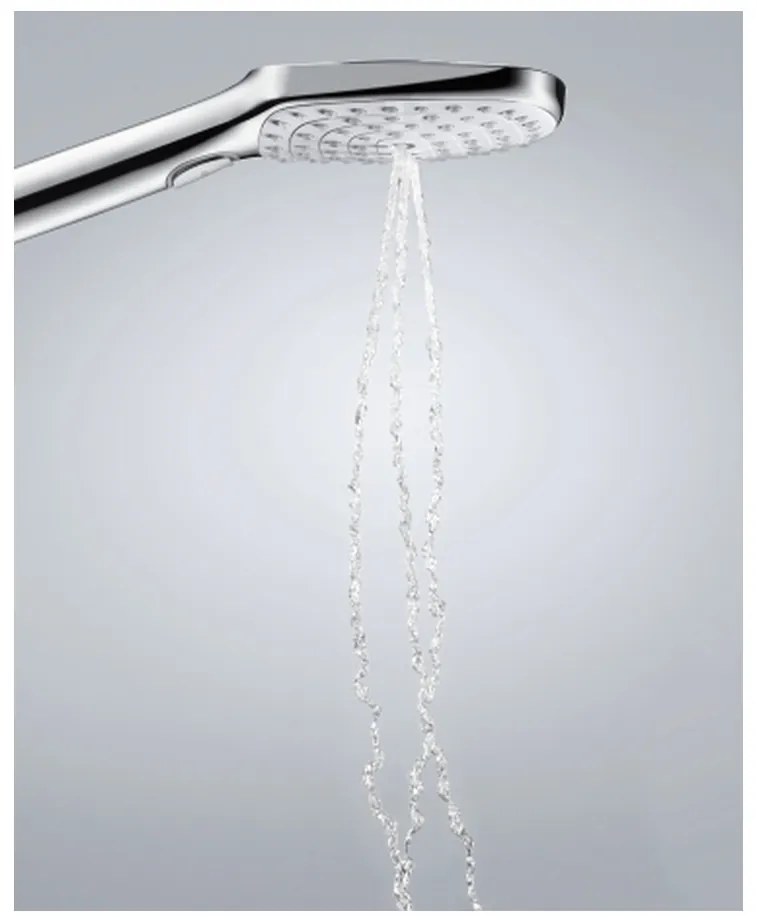 Hansgrohe Raindance Select E, ruční sprcha 3jet EcoSmart 9 l/min, chromová, HAN-26521000