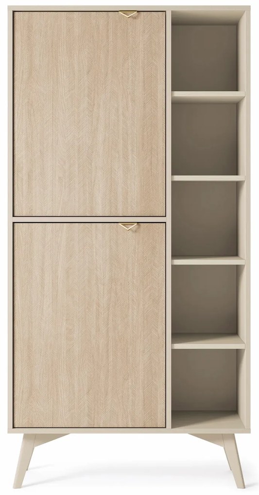 Regál FOREST RG80 - béžový