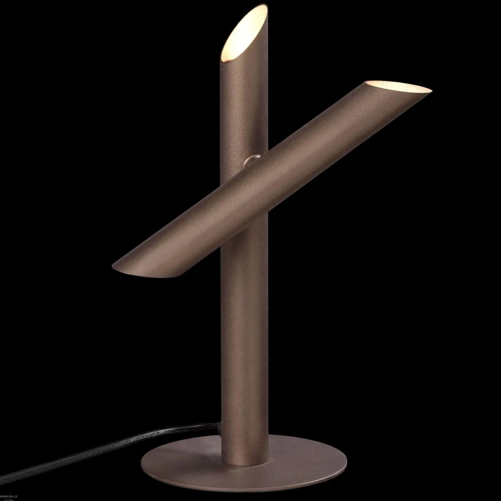 Mantra 5777 Take, bronzová stolní lampa, 9W LED 3000K, výška 32,4cm