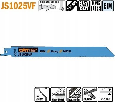 Cmt JS1122BF-20 Pila ocaska L 225 I 205 H 19 K 0,90 Ts 1,8