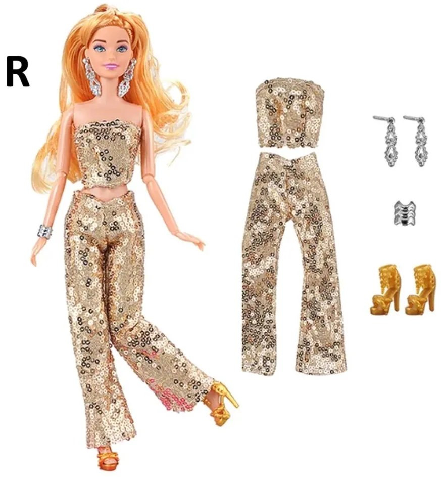 Šatičky pro panenku Barbie (30 cm) Varianta: R