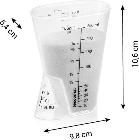 TESCOMA Odměrka oboustranná PRESTO 250 ml