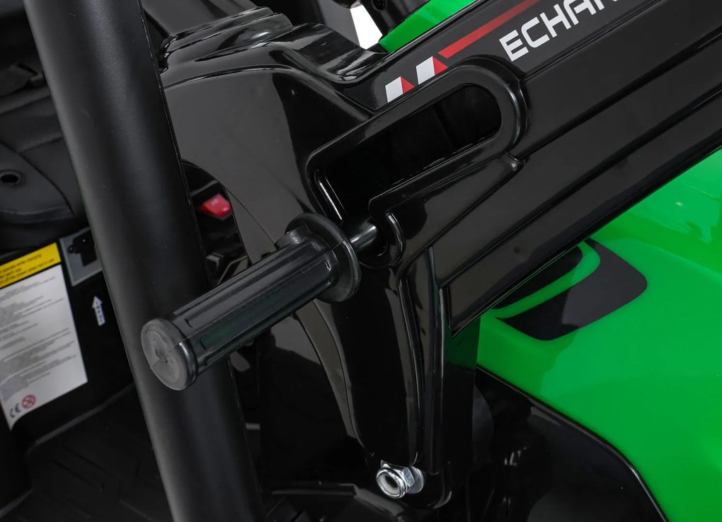 Ramiz MEGA traktor D68 s přívěsem zelený