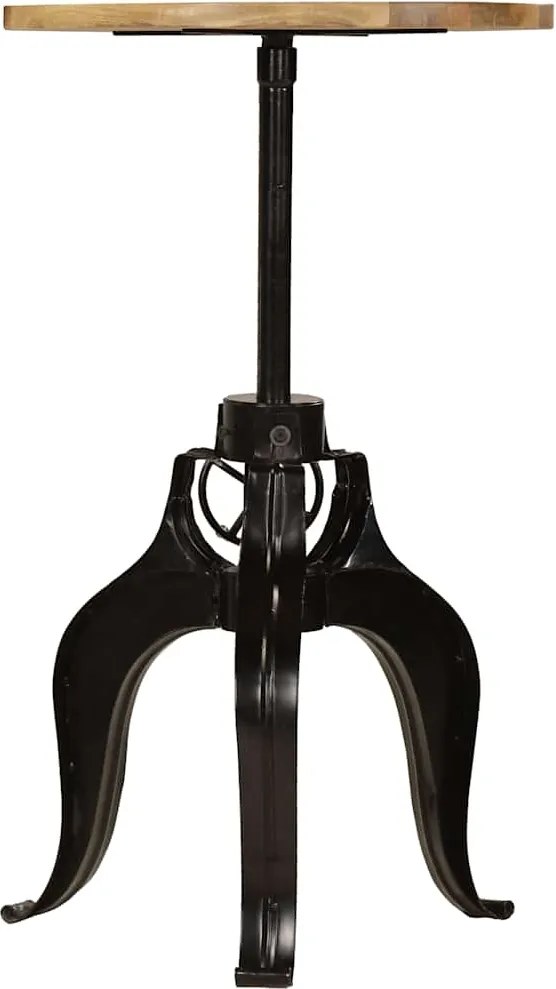 Barový stůl z masivního mangovníkového dřeva 60 x (76–110) cm 245266