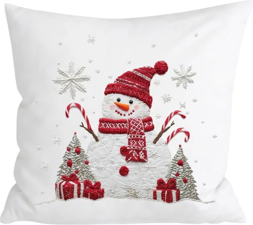 3D povlak na polštář z mikrovlákna CANDY FROST 45x45 cm, barevný