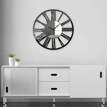 Moderní nástěnné hodiny z plexiskla – tiché a designové | SENTOP X0107