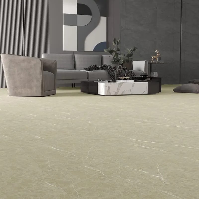 Vinylová plovoucí podlaha Area Floors Stone Click Rigid 5355 Dlažba světlá