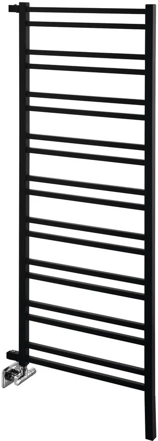 Sapho Sapho, MAKRO SPACE topné těleso 550x1430 mm, instalace v prostoru, černá mat, IR438B