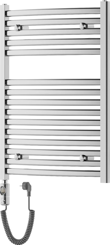 Mexen Helios, elektrické topné těleso 800x600 mm + topná tyč 600 W, chromová, W103-0800-600-2600-01