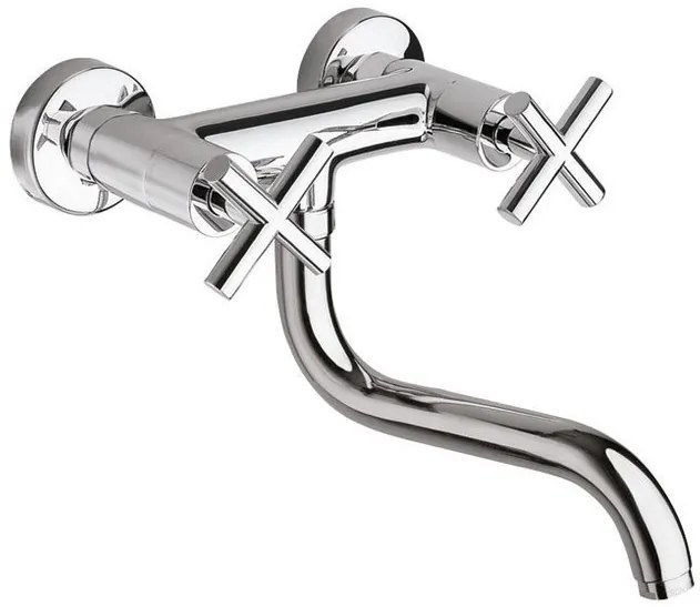 Reitano Rubinetteria, AXIA nástěnná baterie, chrom, 506S