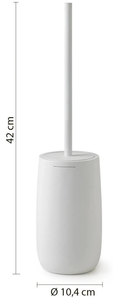 Gedy, KIRA WC kartáč na postavení, bílá mat, KI3302