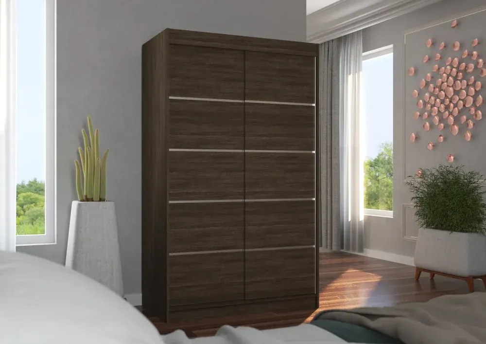 Skříň posuvná BENISSO 120 choco