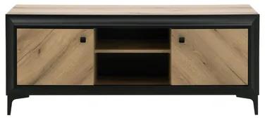 TV stolek s černým dekorem FRAME 150 cm