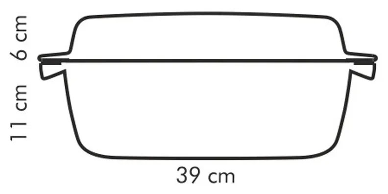 TESCOMA Pekáč s poklopem PREMIUM 39 x 22 cm