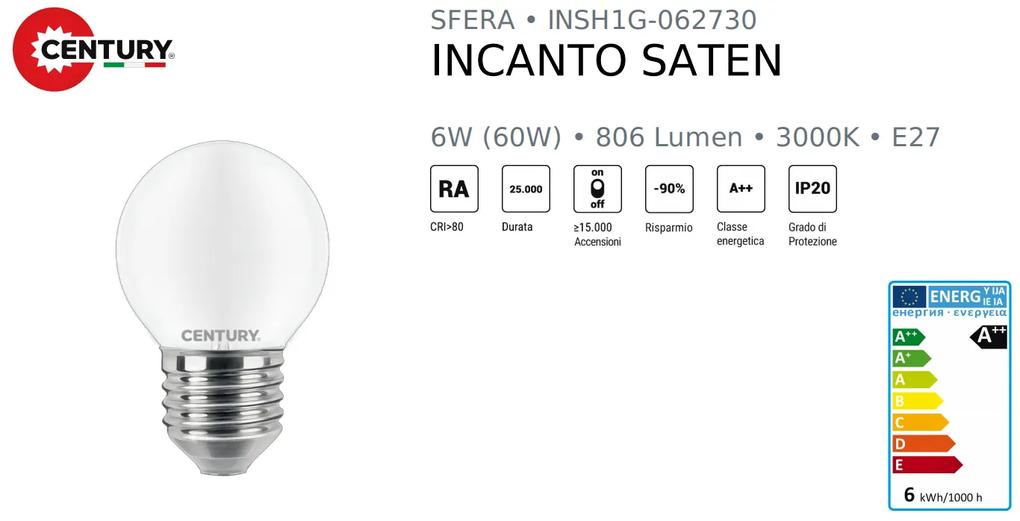 LED žárovka 6W Century INSH1G-062730