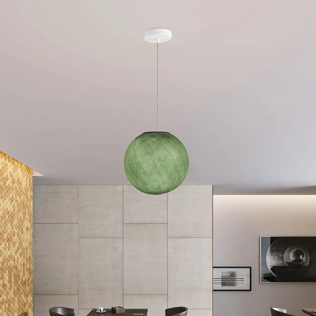 creative cables Závěsná lampa se stínidlem koule z PE vlákna, polyester Barva: Béžová, Průměr: L - Ø 42 Cm