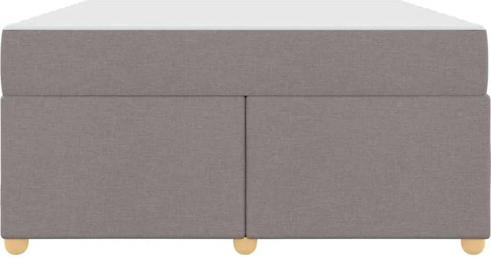 Rám postele Taupe 160 x 200 cm textil 3399367