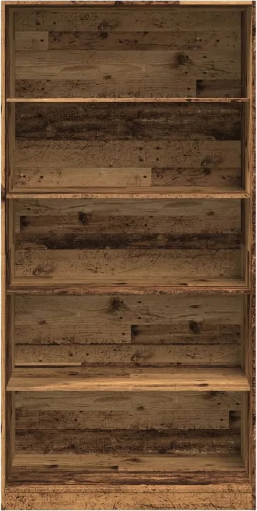 Šatní skříň old wood 100 x 50 x 200 cm kompozitní dřevo 3307736