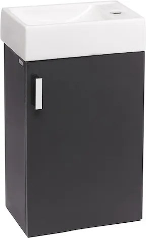 Koupelnová skříňka s umyvadlem Jika Litt 40x22,1 cm šedá H4535111753011