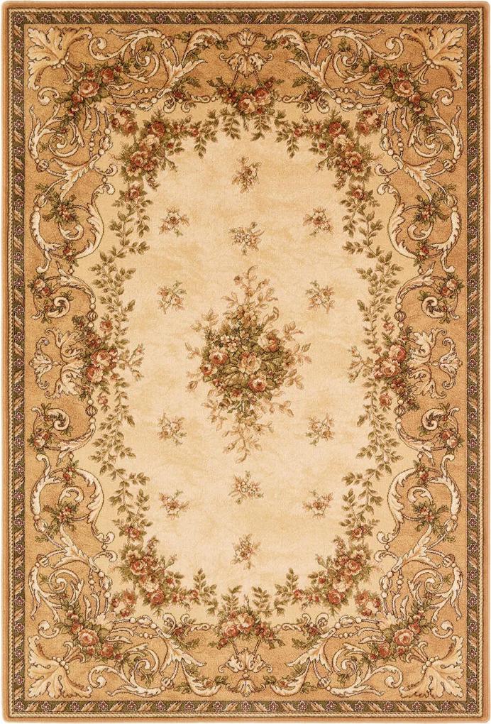 Agnella Vlněný koberec Isfahan Dafne sahara Rozměr: 160x240 cm