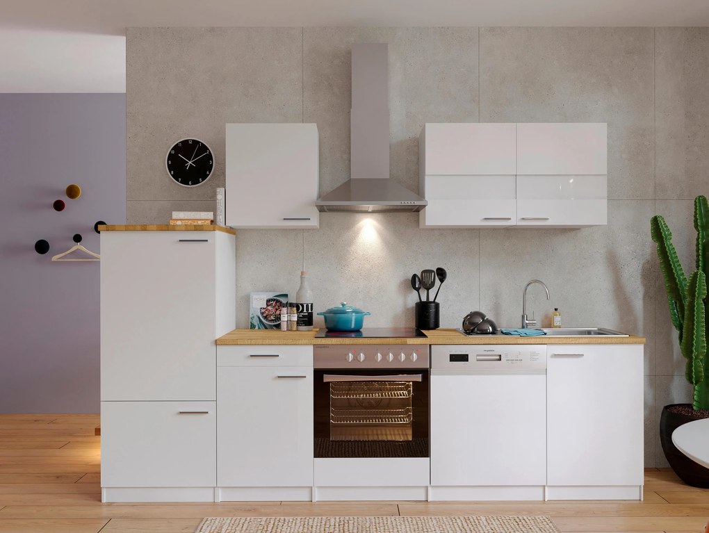 XXXLutz KUCHYŇSKÝ BLOK BEZ SPOTŘEBIČŮ 280/200/60 cm Respekta - Online Only kuchyňské linky - 001899028604