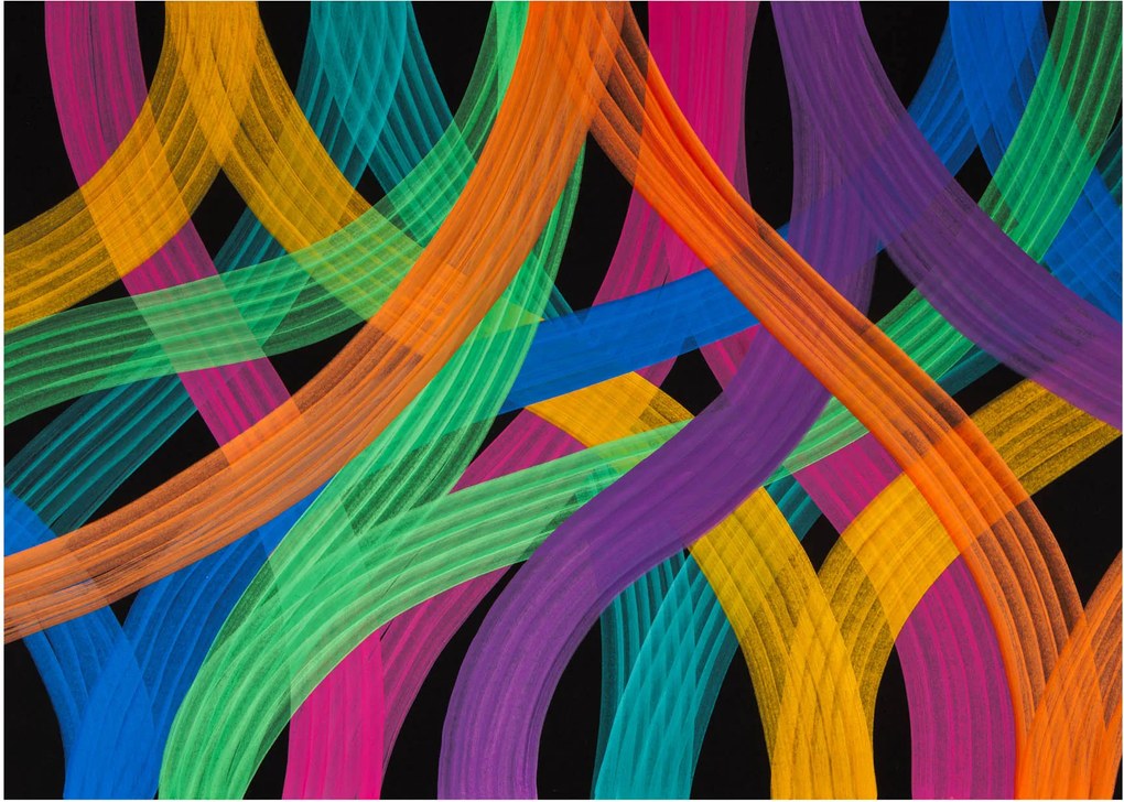 Jan Lamr | Prolínání Rám: Černý, Velikost: 40 x 60 cm