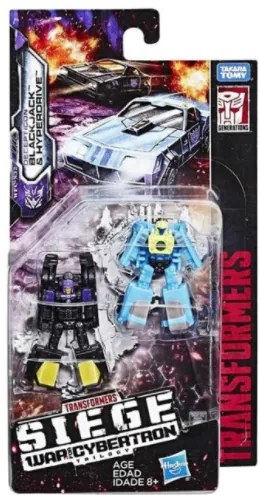 Figurky Transformers 4-6 cm Varianta: Blackjack a Hyperdrive, Siege, 2 roboti