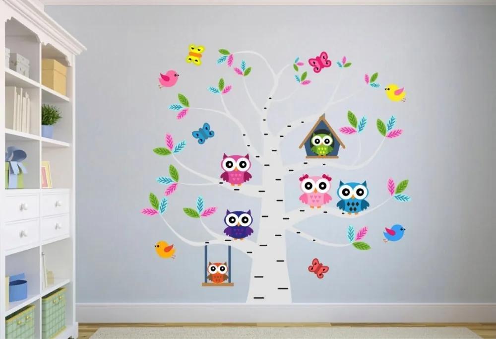 Krásná dekorační nálepka do dětského pokoje 100 x 100 cm