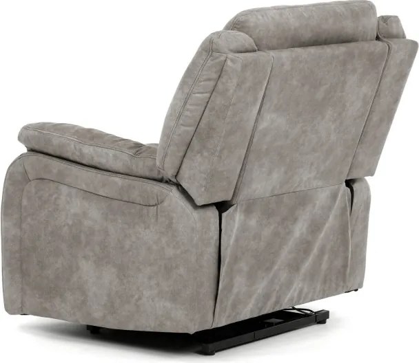 Polohovací křeslo šedé, elektrické TV-Q8668 GREY3