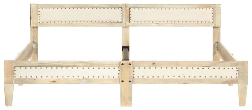 vidaXL Marketos Rám postele masivní mangovníkové dřevo 200 cm