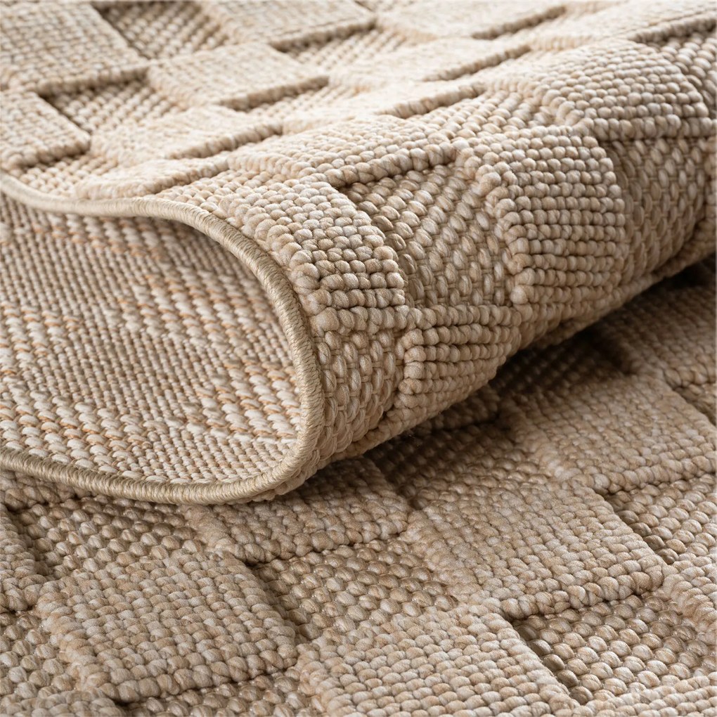 Ayyildiz, Běhoun Helix 2203 beige, 80x250, béžová, chodba / předsíň
