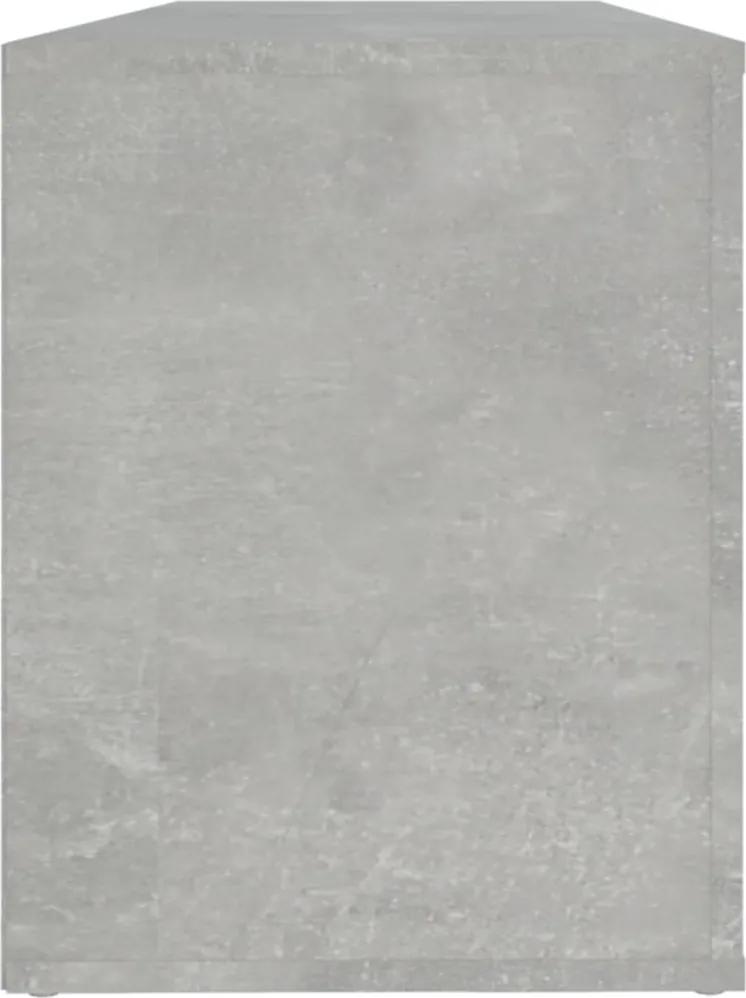 vidaXL Botník 100x35x45 cm kompozitní dřevo [816924] Barva: šedá sonoma
