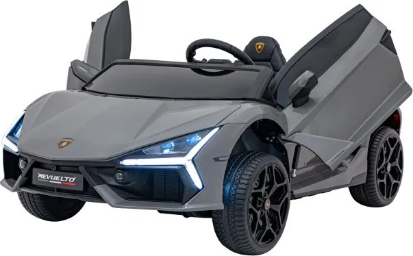 Elektrické autíčko Lamborghini Revuelto XL šedé