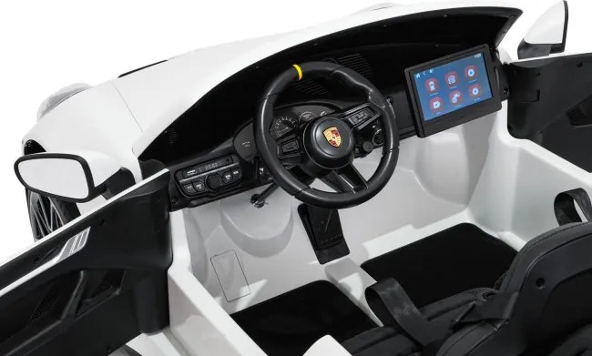 Elektrické autíčko Porsche 911 GT3 STRONG MP4 bílé