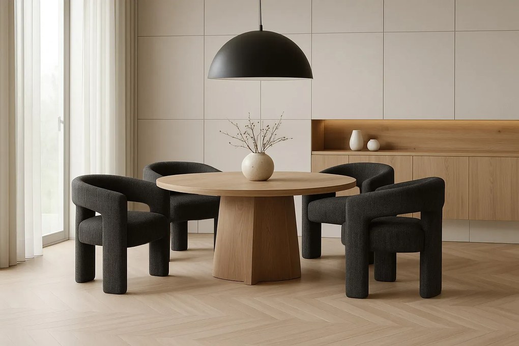 Designové čalouněné jídelní křeslo Leith - výběr z 18 provedení