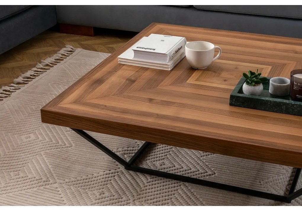 Konferenční stolek Cora Walnut