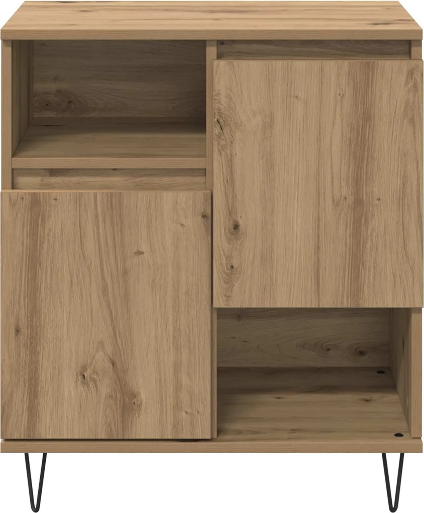 Servírovací skříň 2 ks Artisanový dub 60 x 35 x 70 cm 3394549