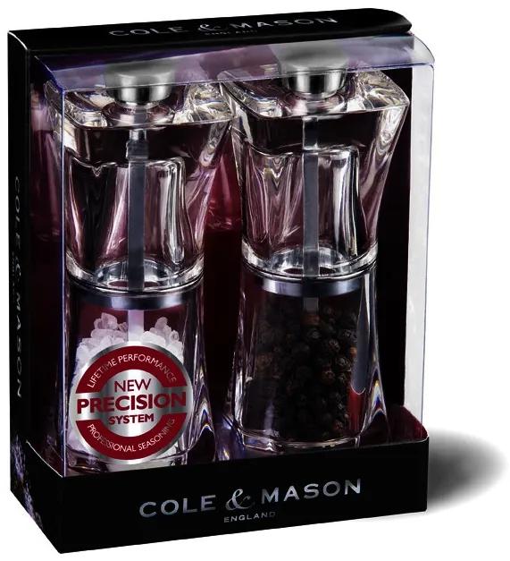 Cole & Mason CRYSTAL mlýnek na sůl a pepř