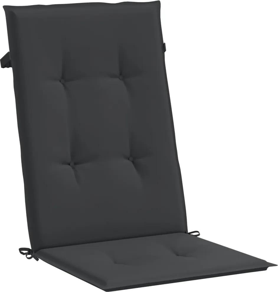 vidaXL Podušky na židli vysoké opěradlo 6 ks 120x50x3cm textil [314111] Barva: Vícebarevný