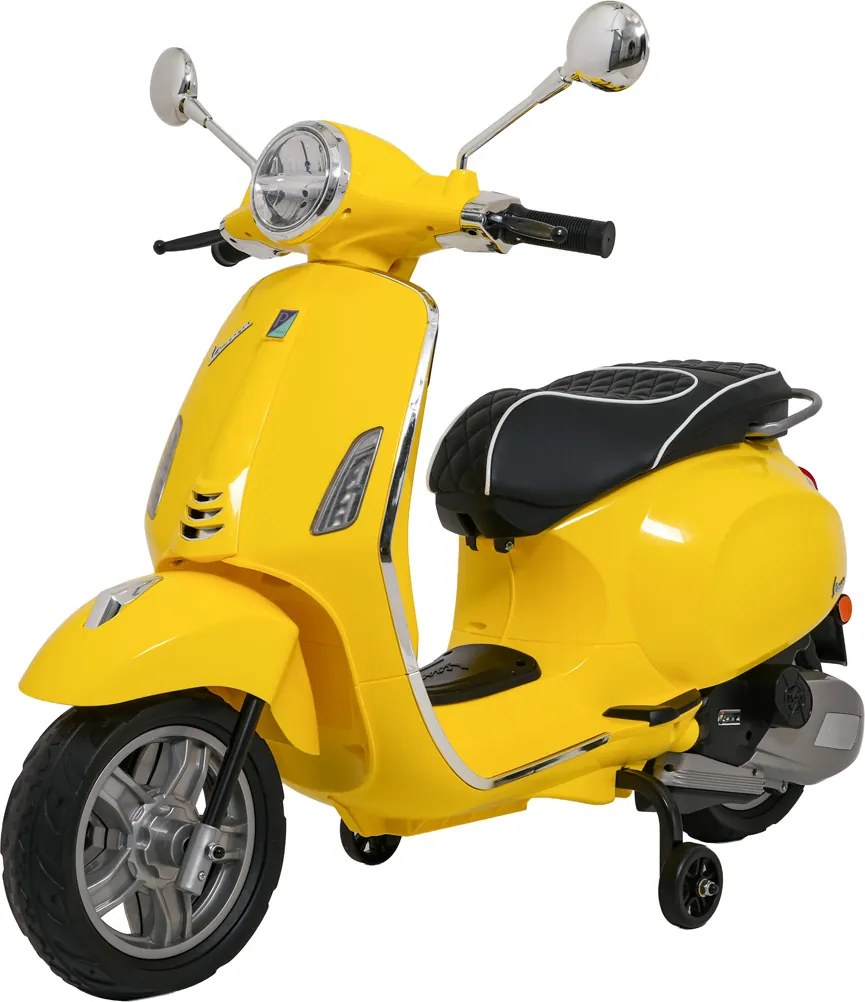 Ramiz Skútr Vespa ROMA žlutý